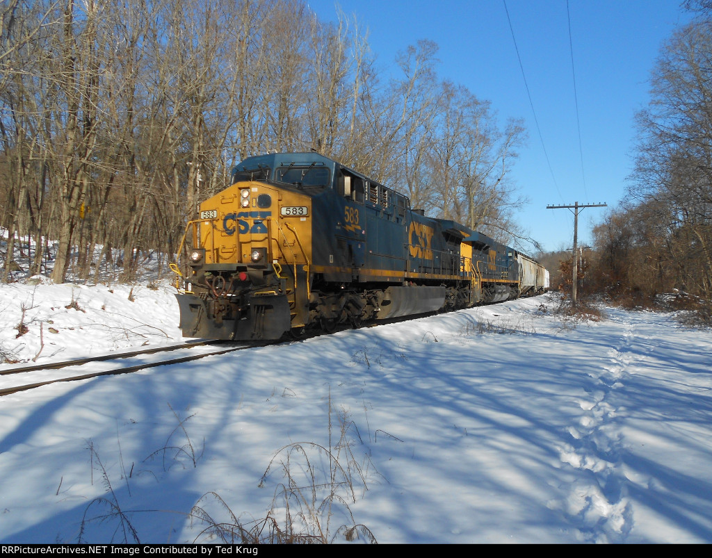 CSX 583 & 711